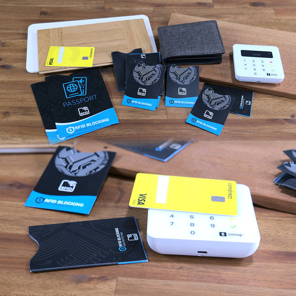RFID blocker Schutzhüllen im Test und Live-Experimente mit einem ...