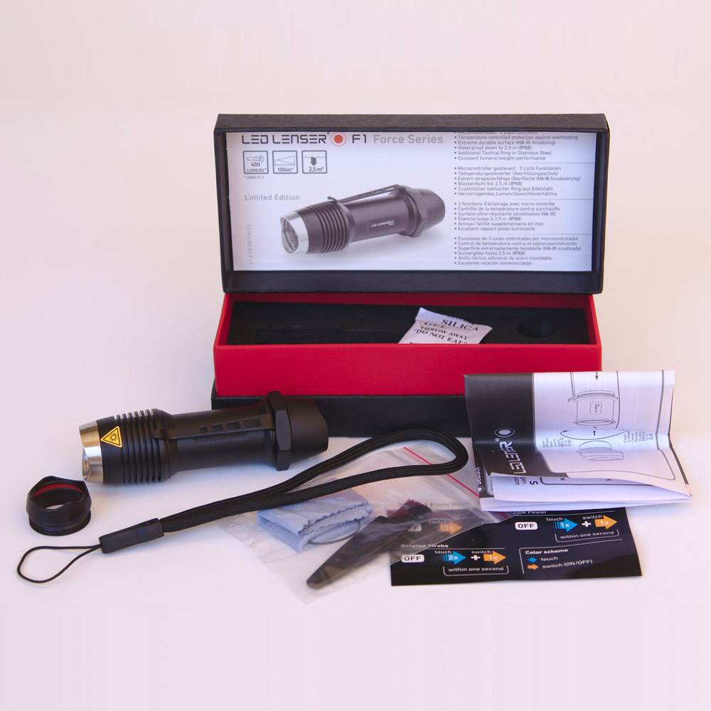 LED LENSER F1 im Test - wasserdichte Taschenlampe | MEGA-Testberichte